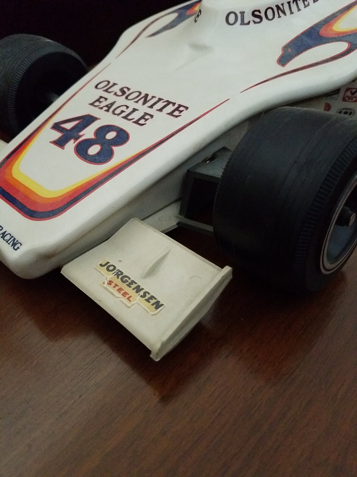 Vintage Dan Gurney Racing Jorgensen Steel Olsonite Race Car Decanter | eBay