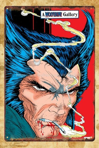 comics Wolverine metal tin sign outdoor wall decor | eBay