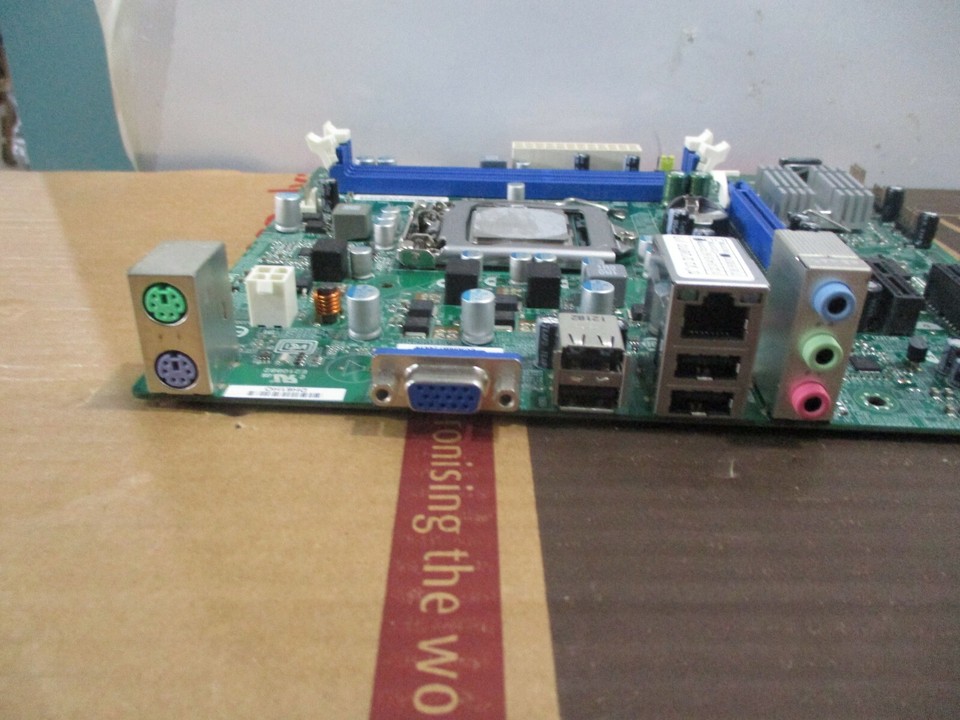 Intel Desktop Motherboard DH61HO w /Intel Pentium G645 SR0RS Cpu w/ I/O ...