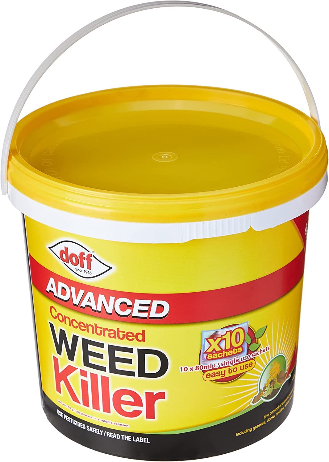 Extra Strong Weedkiller Doff Advanced Concentrated Weed & Roots Killer ...