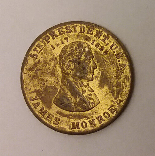 James Monroe 5th President Coin Medal Token 25mm | eBay