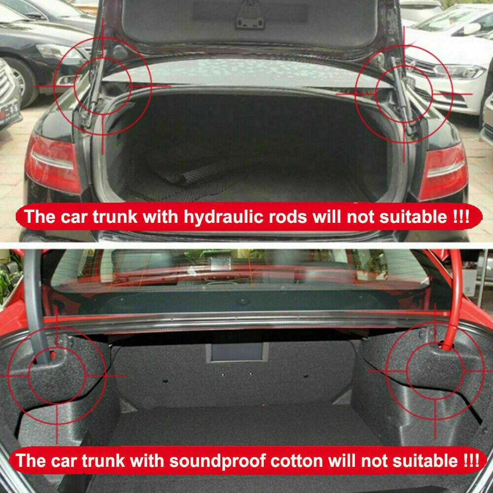 Blue Flexible Adjustable Car Trunk Boot Lid Spring Remote Automatic ...