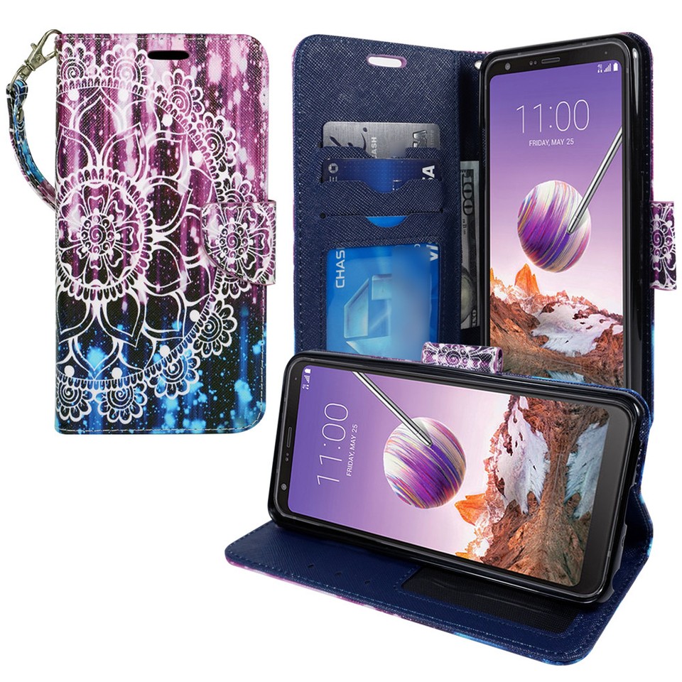 For LG Stylo 5 | Stylo 4 | 4 Plus| PU Leather Wallet Phone Case Cover ...