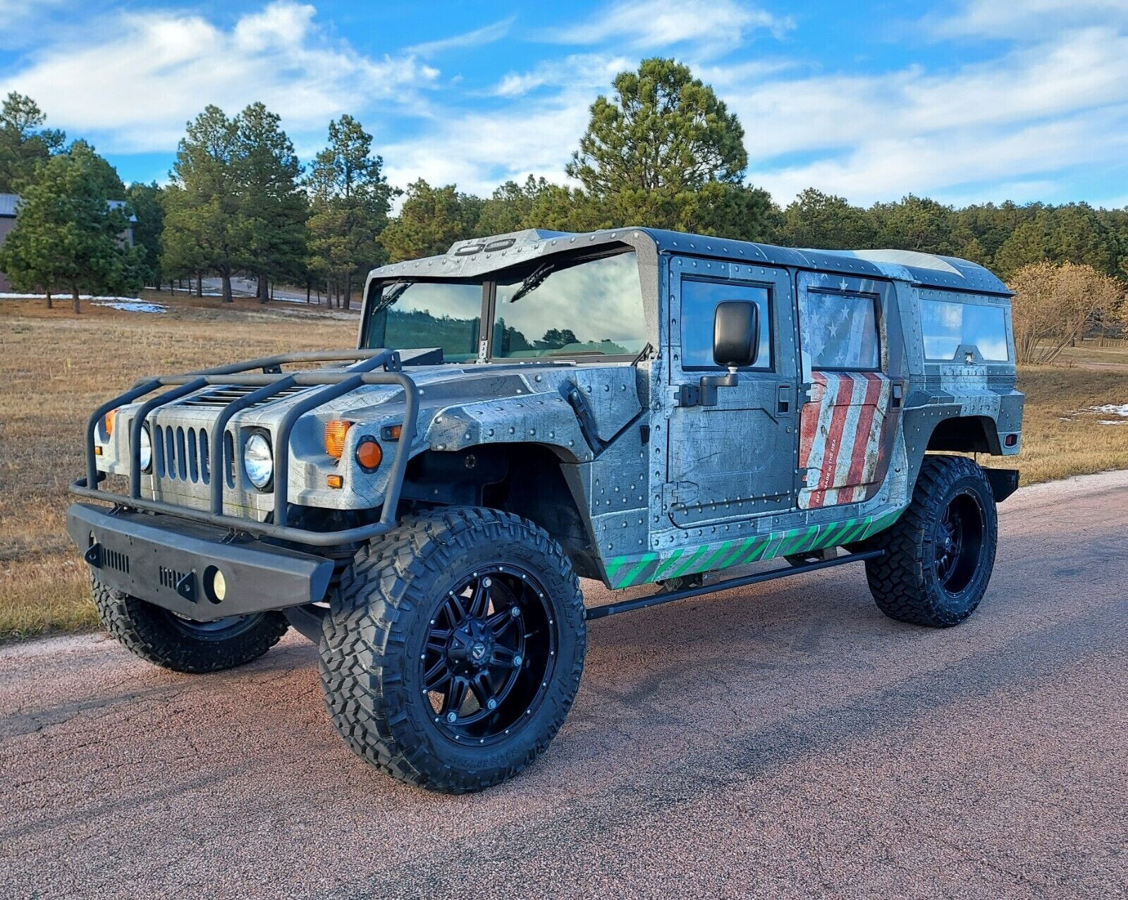 -DURAMAX- 1996 HUMMER H1 6.6 LMM conversion 6-speed Allison AM General ...