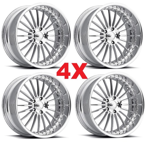 24 PRO WHEELS P4 CUSTOM FORGED BILLET RIMS INTRO LINE FOOSE RACELINE ...