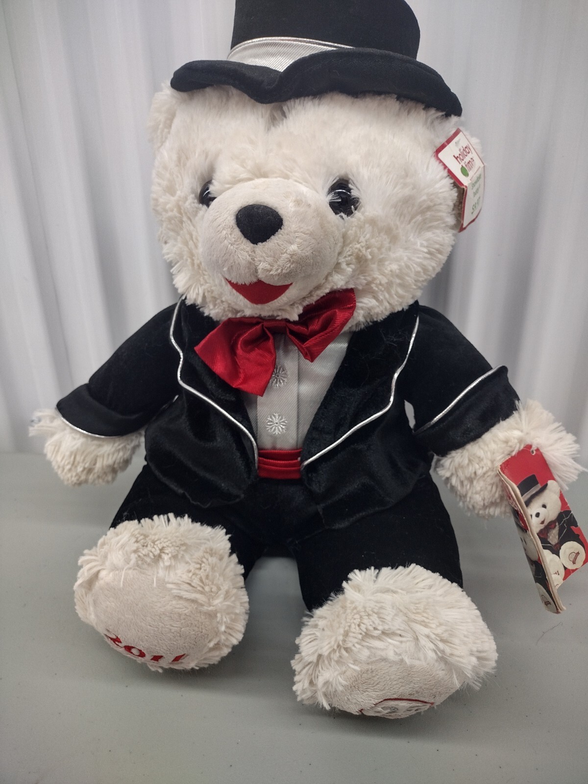 Snowflake Teddy 25th Anniversary 2011 Christmas Bear by DanDee 20" tall ...