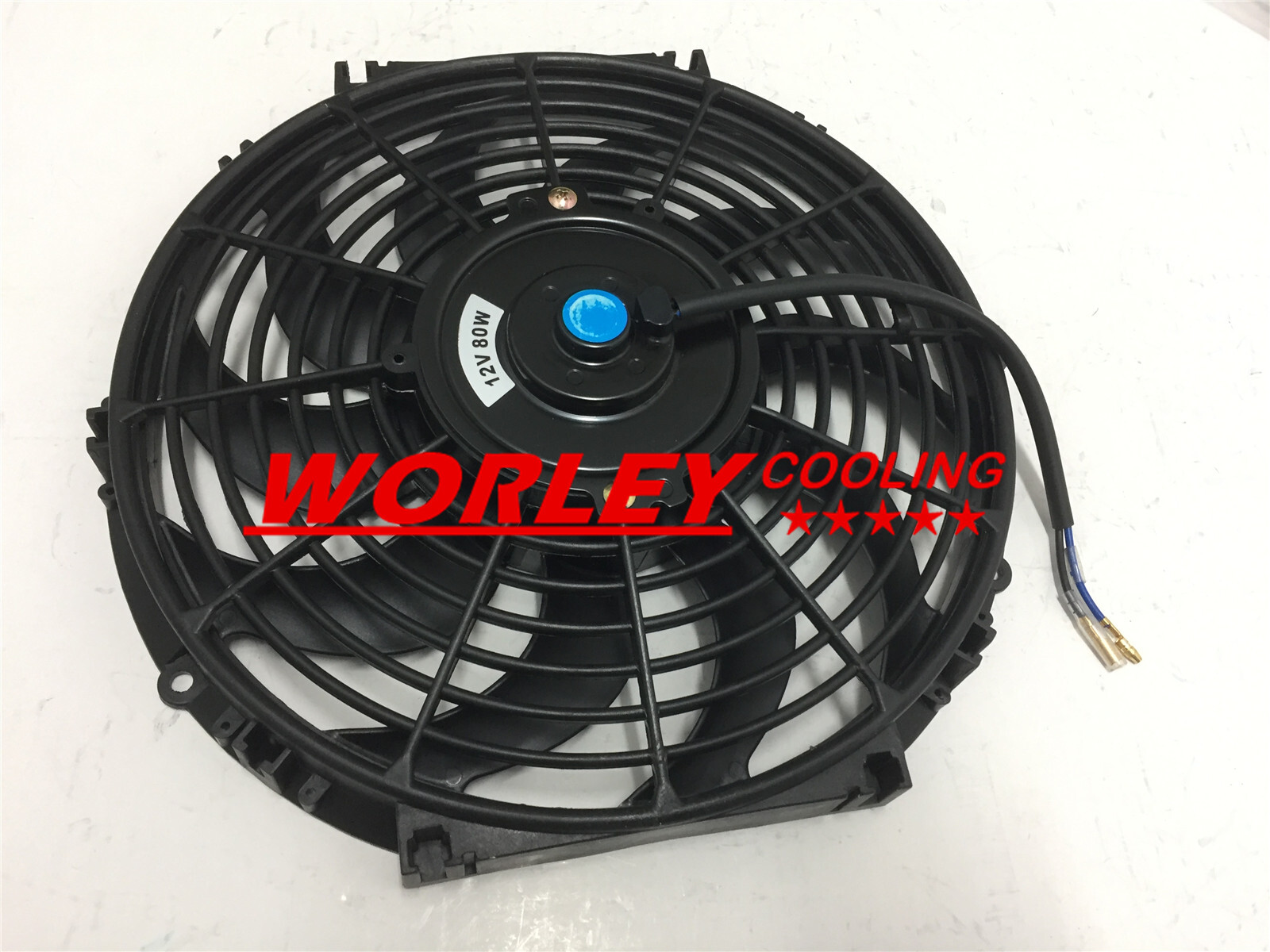 NSW-12" PULL/PUSH RADIATOR Electirc Thermo Curved Blade FAN & MOUNTING ...