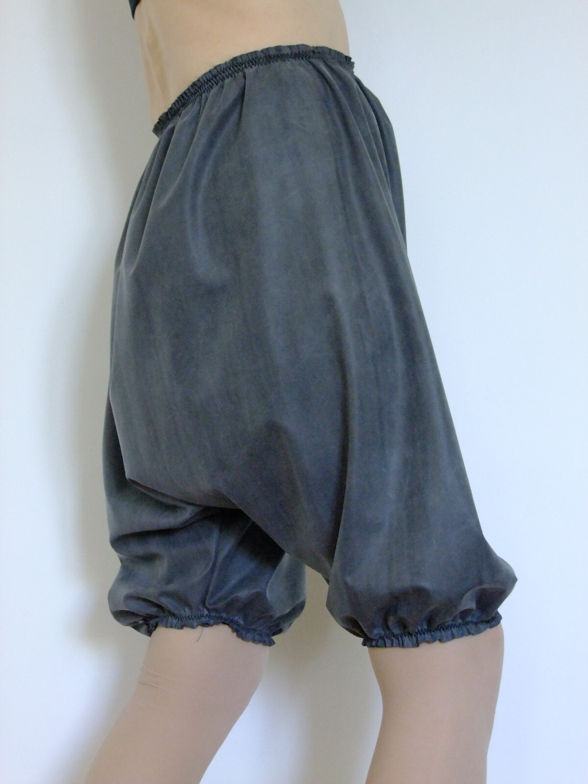 Rubber Underwear Long Latex Mix Bloomers Pants Panties Rubbery Shorts ...