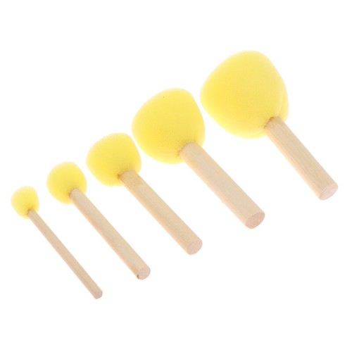 5Pcs/set Ceramic Sponge Rod Set Water Absorbing Sculpture Bloom Pottery ...
