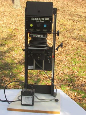 Vintage Beseler Dual Dichro 23C II Color Photo Enlarger & Manual - No ...