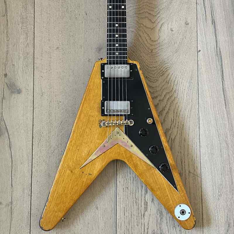 Vintage Relic Flying V Electric Guitar Joe Bonamassa Signature "Amos ...