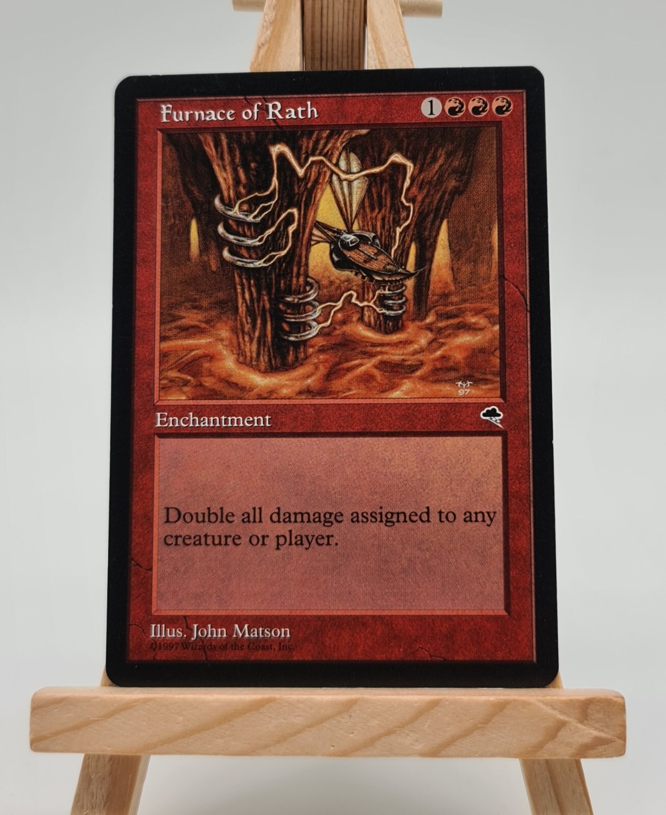 Furnace of Rath Tempest Magic Karte MTG englisch (Der Schmelzofen von ...