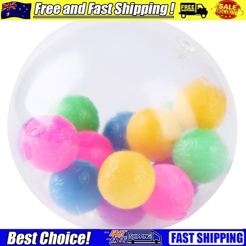 Rainbow Squeeze Ball Hand Exercise Soft Squeezing Ball Kids Gift for ...