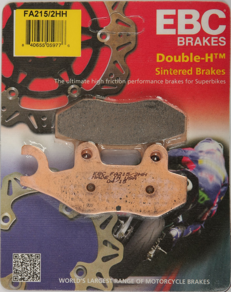 FA215/2HH EBC Double-H Sintered Brake Pads | eBay
