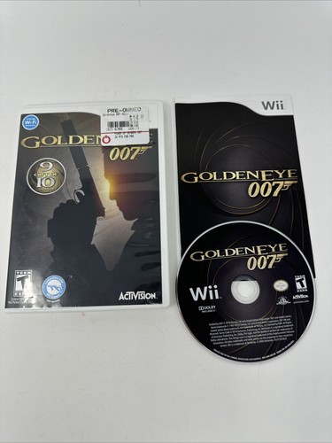 Goldeneye 007 (Nintendo Wii) James Bond CIB Complete w/ Manual Tested ...