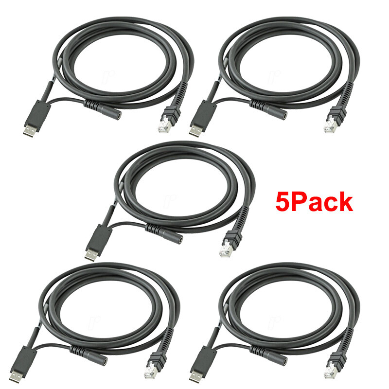 Zebra CBA-U42-S07PAR 7ft USB Cable for DS7708 Barcode Scanner 1/2/5/10 ...