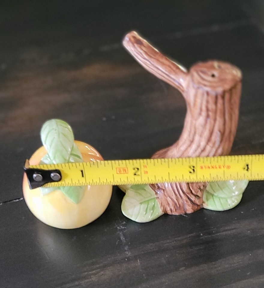 Vintage Apple Hanging From A Tree Branch Salt And Pepper Shaker | eBay