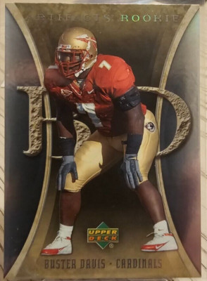 2007 Upper Deck Artifacts Buster Davis RC #107 Arizona Cardinals | eBay