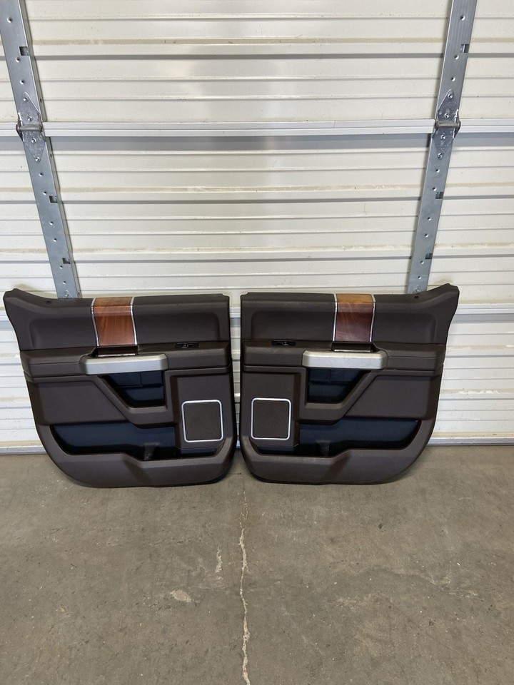 2015-2021 FORD F150 F250 F350 KING RANCH CREW CAB FRONT & REAR DOOR ...
