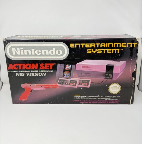 Nintendo Entertainment System Action Set Console NES Boxed (Read ...