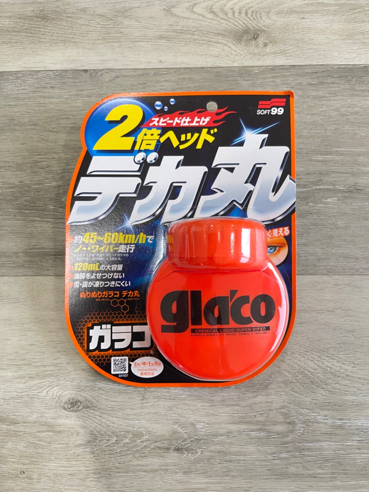 SOFT99 DEKAMARU Window Care Glaco Glass New Liquid Wiper 120ml 04107 ...