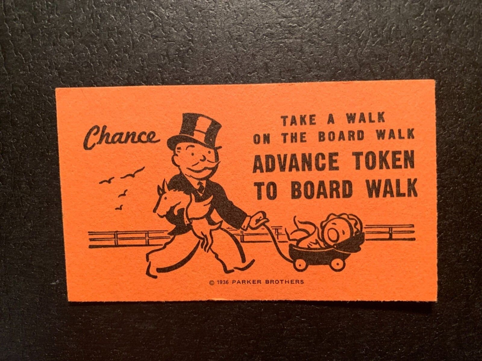 Monopoly 1978 CHANCE CARDS You Pick GAME REPLACEMENT PIECES Parker ...