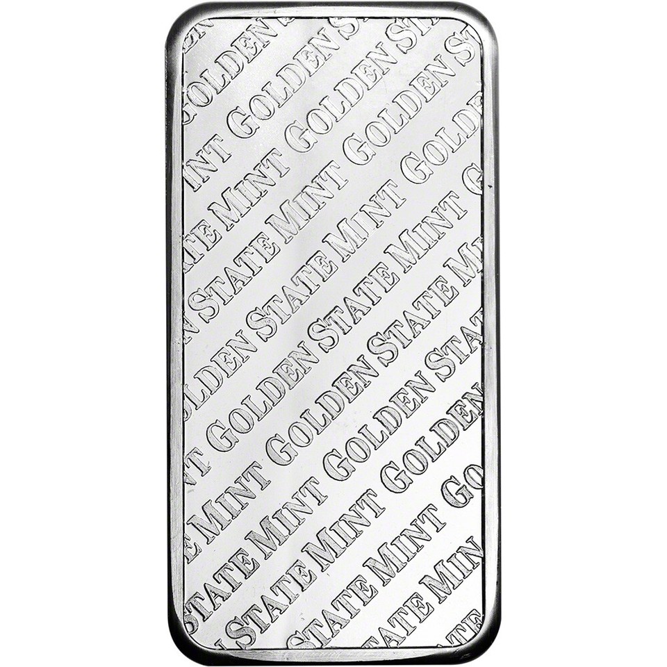 10 oz. Golden State Mint Silver Bar - .999 Fine | eBay
