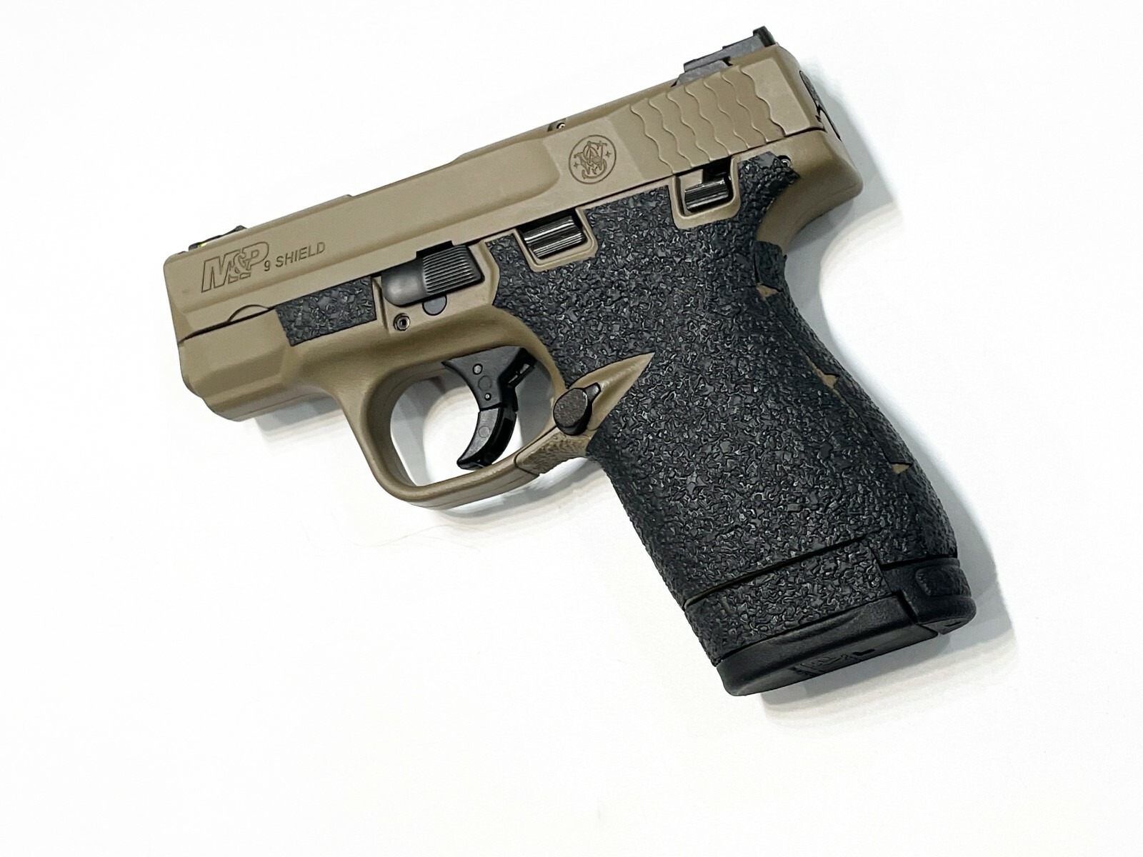 Textured Rubber Gun Grip Enhancement Wrap for Smith & Wesson Shield ...