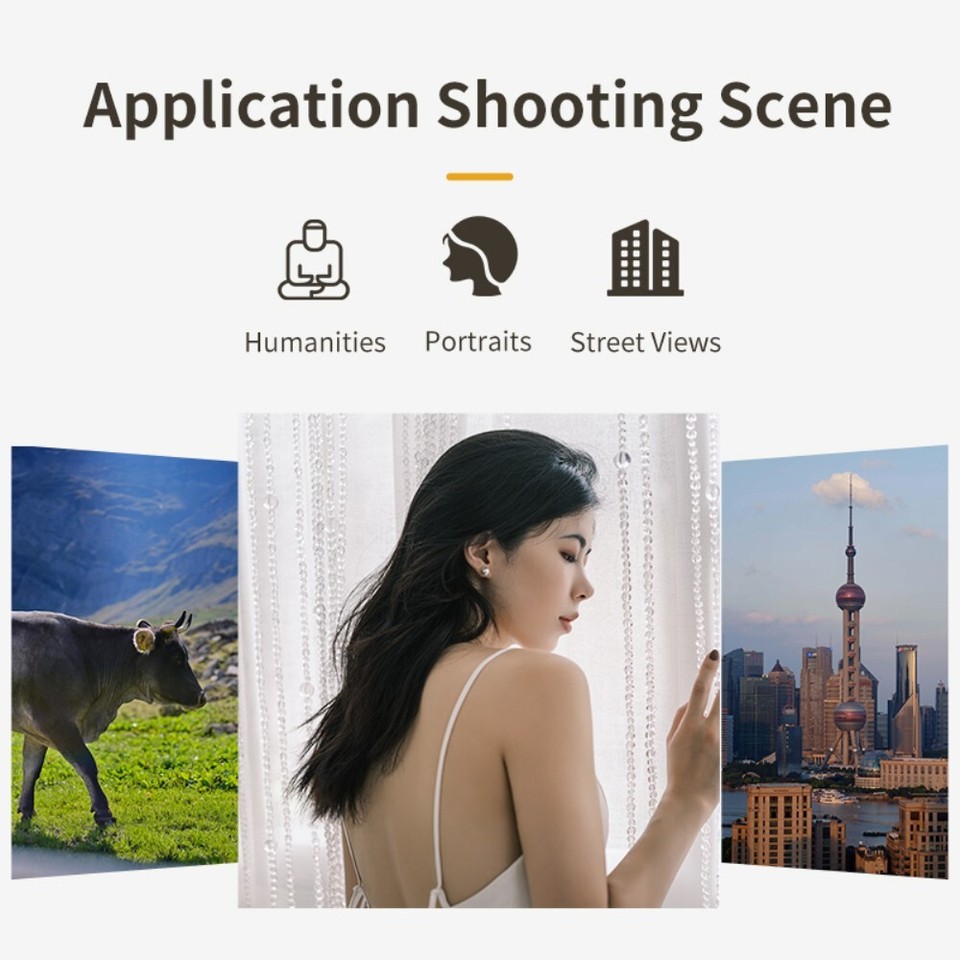 AstrHori 75mm F4 Portraits Medium Format Lens for Fujifilm GFX50S ...