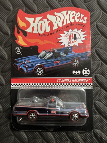 Hot Wheels 2021 Red Line Club Car RLC - TV Series Batmobile- RDY2SHIP ...