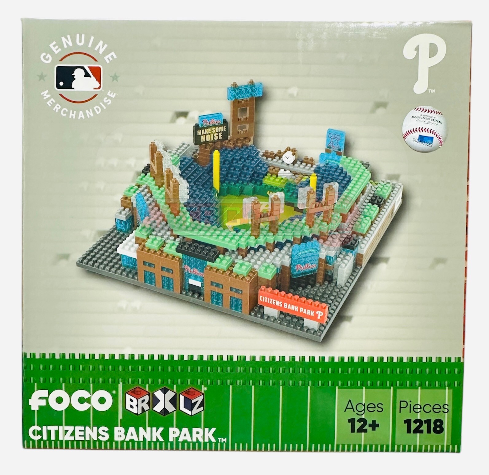 Philadelphia Phillies BRXLZ Citizens Bank Park Stadium 3D Construction ...