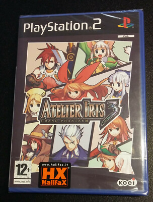 ATELIER IRIS 3 Grand Phantasm Playstation PS2 edizione italiana NUOVO ...