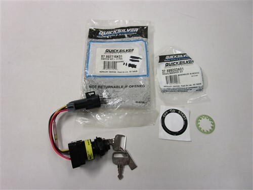 Ignition Switch 3 Position Mercury Mercruiser Quicksilver 87 897716k01 ...