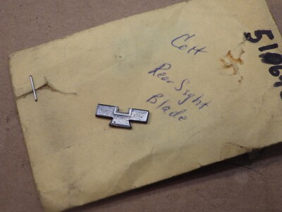 COLT Double Action Revolver, Rear Sight Blade, W/O,New Old Inventory,C ...