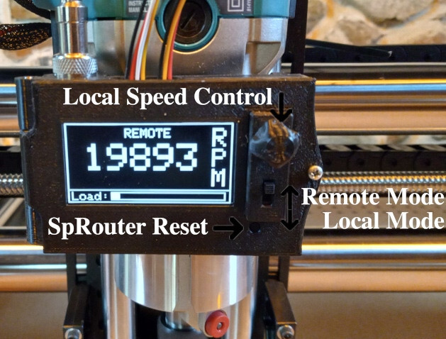 SpRouter DIY The CNC Router Tachometer & Load Gauge for use with ...
