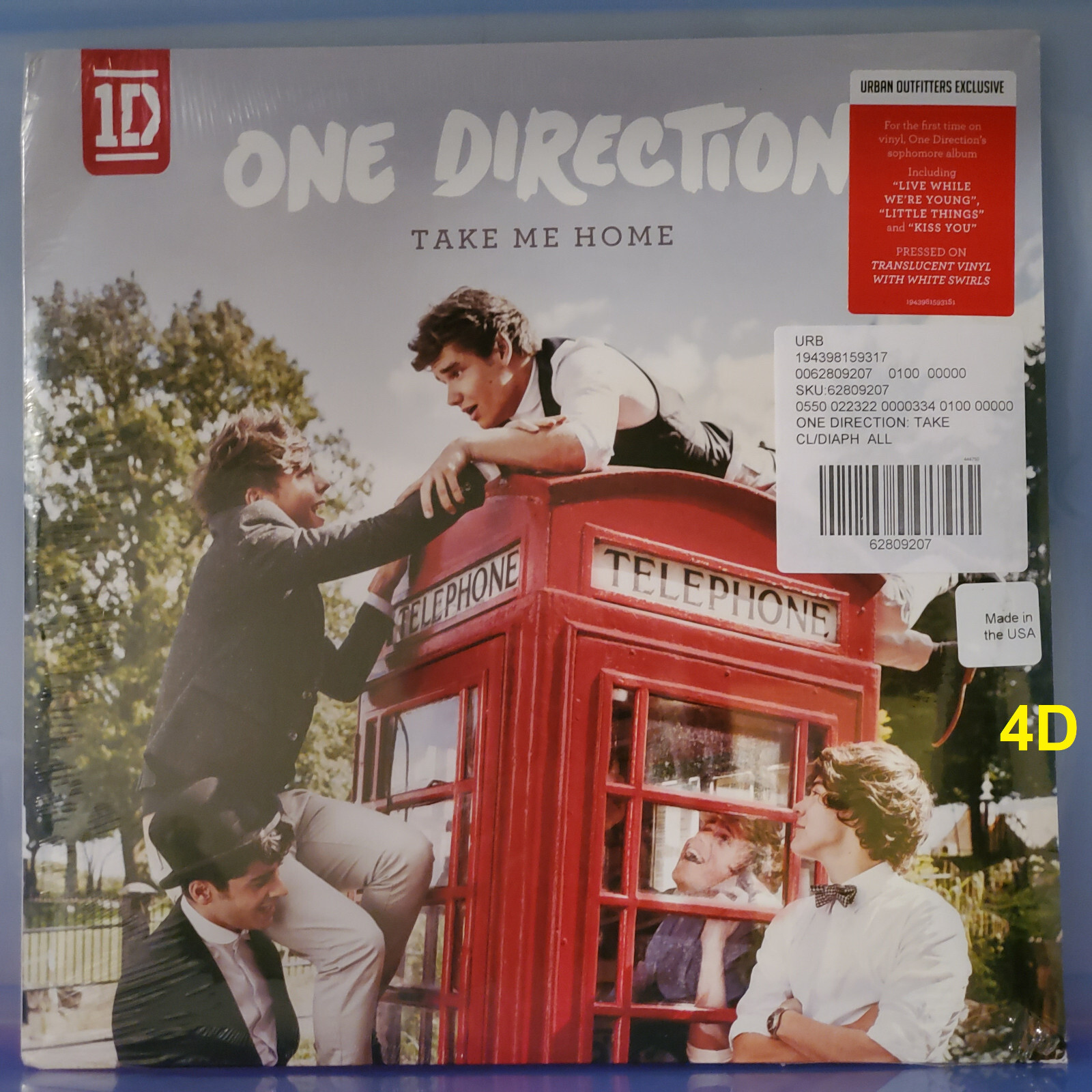 One Direction Album Cover Take Me Home
