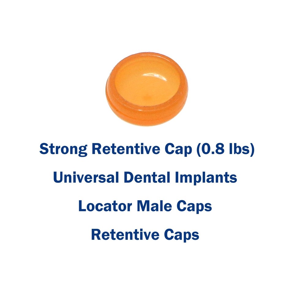 Dental Strong Retentive Overdenture Caps Attachment Abutments Remove ...