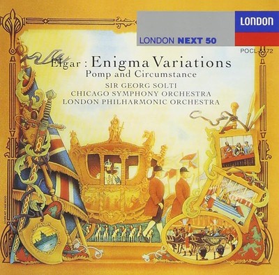 Georg Solti-Elgar: Enigma Variations/Pomp and Circumstance-JAPAN CD ...