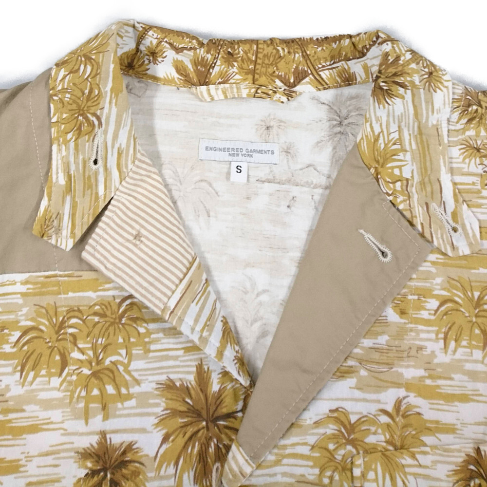 Men's Engineered Garments Loiter Jk Hawaiian Pattern … - Gem