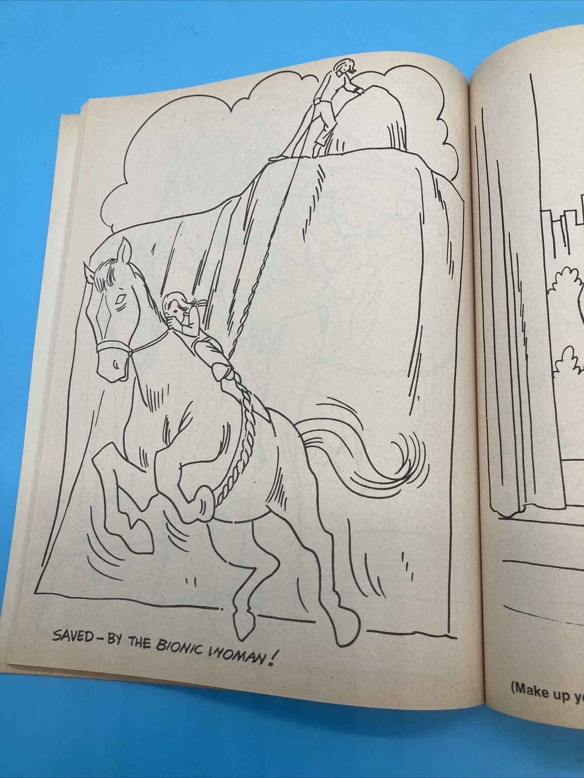 Bionic Woman Adventure Coloring Book New | eBay UK