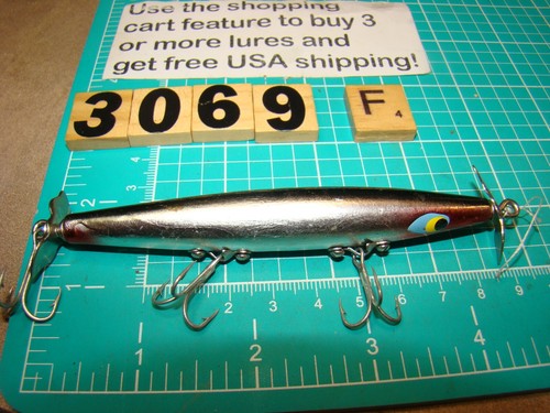 V3069 F VINTAGE SMITHWICK WOODEN DEVIL HORSE FISHING LURE | eBay