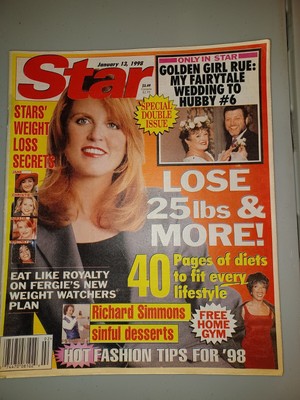 Star tabloid Jan 13, 1998 Rue McClanahan, Whitney Houston, Merle ...