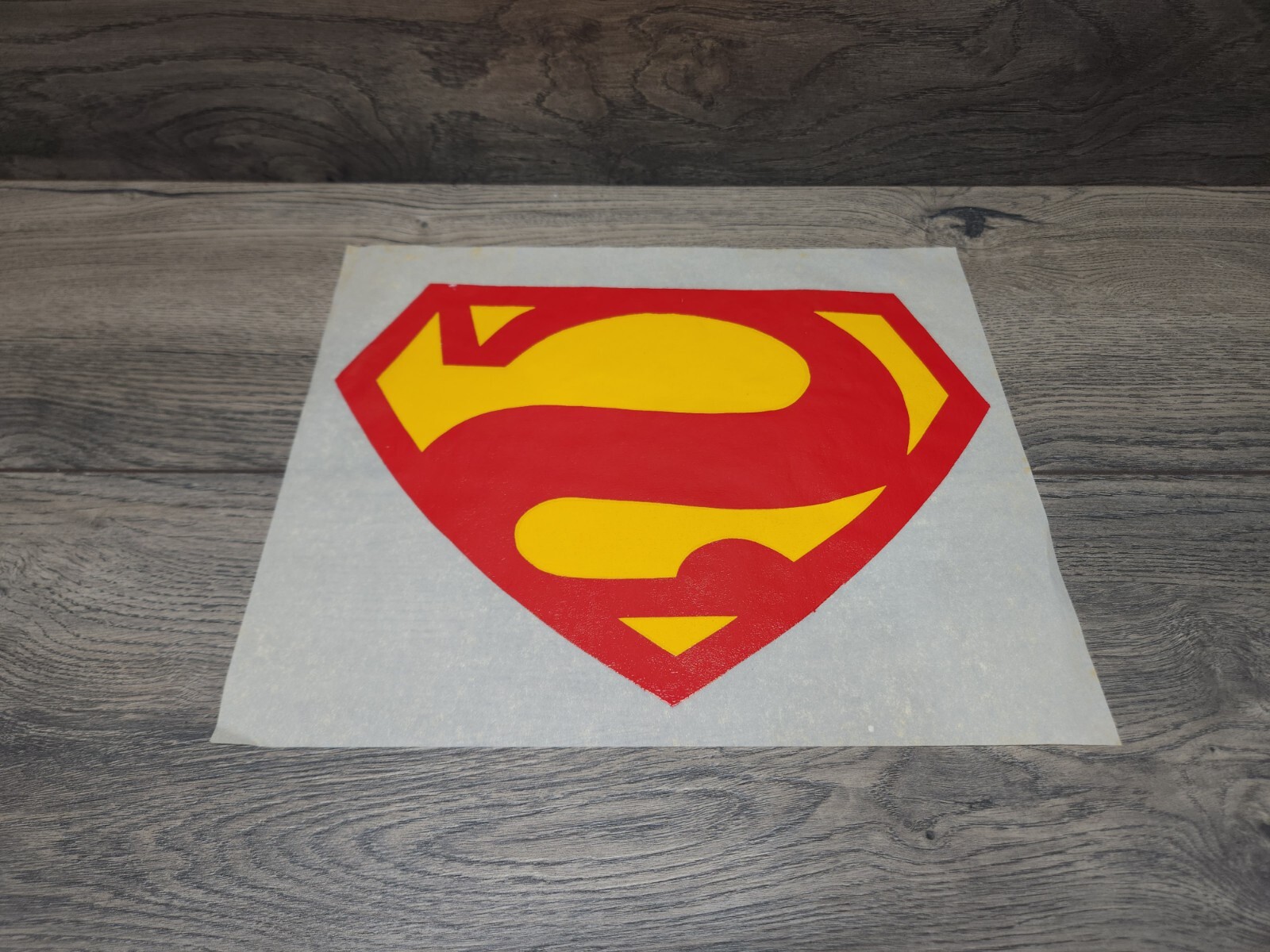 Original Vintage 70s Superman Logo Iron On Transfer S… - Gem
