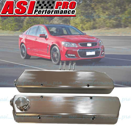Billet Rocker Covers For Holden EFI 304/308 V8 5L VN Heads-Raw Finish ...