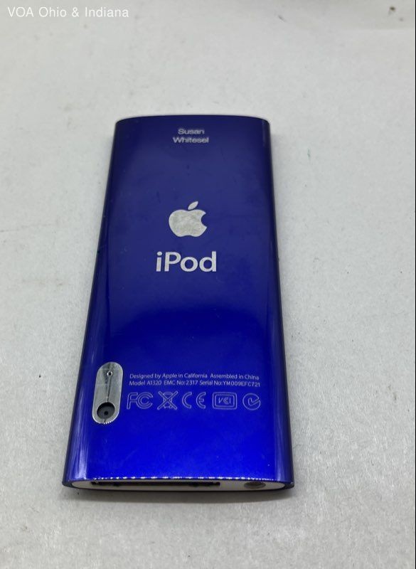 Apple iPod nano 5th Gen A1320 Blue MP3 Player Video Camera | eBay