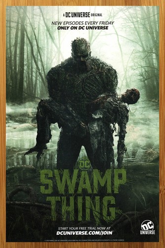 2019 Swamp Thing TV Series Print Ad/Poster Authentic DC Universe Promo ...