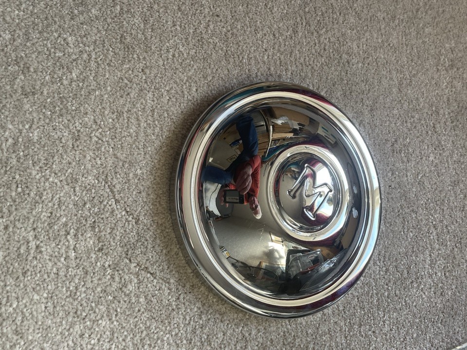 MORRIS MINOR SERIES TWO AND MM CHROME HUBCAP SMALL SIZE 1948-54 | eBay UK