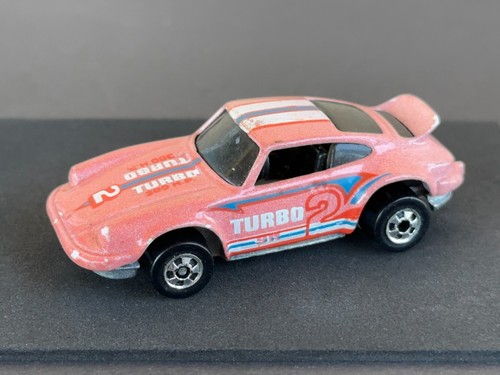 Vintage Hot Wheels Color Racers 1987 HTF Pink Porsche Turbo 911 ...