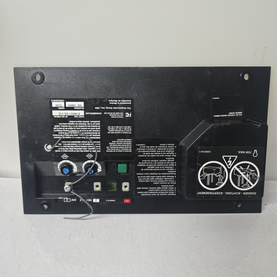 Chamberlain Liftmaster Circuit Board End Panel GREEN Learn Btn 41A5021 ...