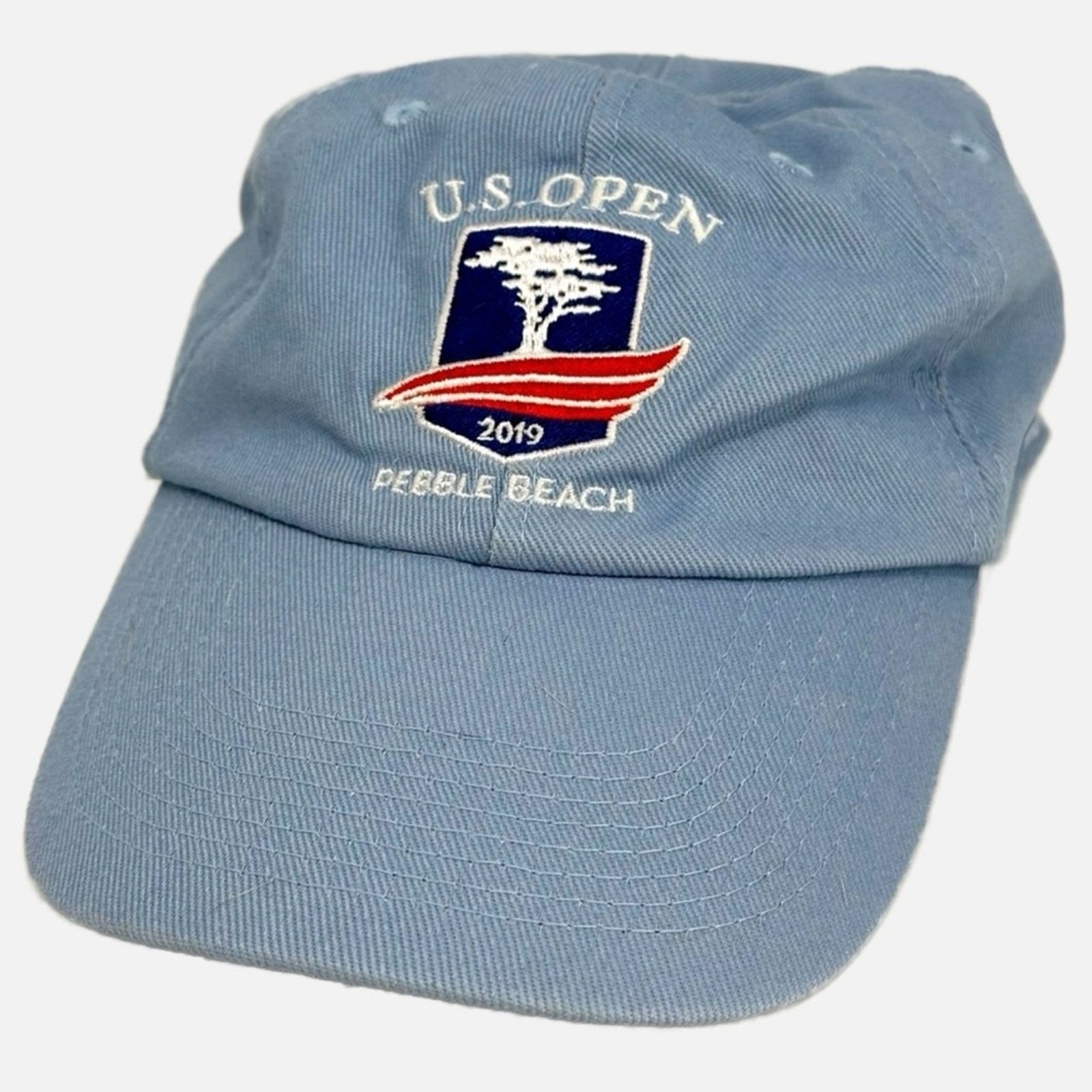 U.S. Open 2019 Pebble Beach Baseball Cap Hat - RED WHITE BLUE | eBay
